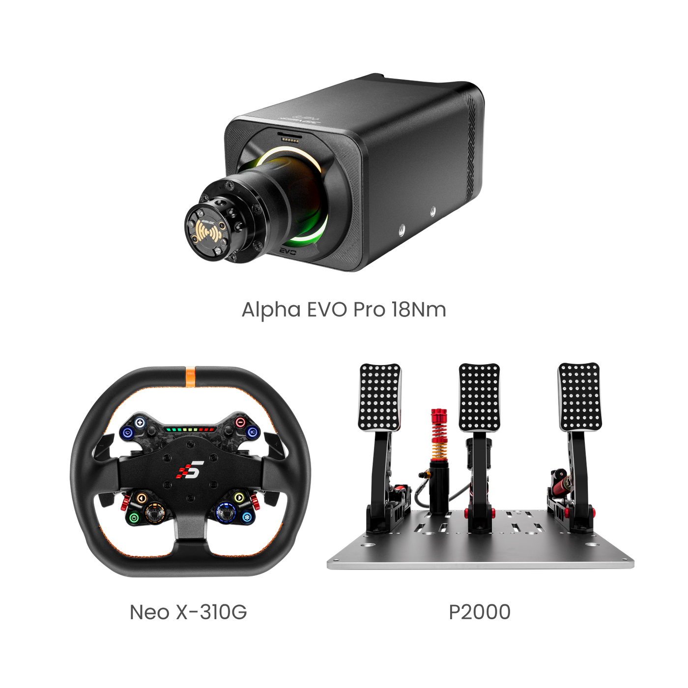 Simagic – Alpha EVO Pro 18nm Wheel Base (BUNDLE & SAVE) — Simshop